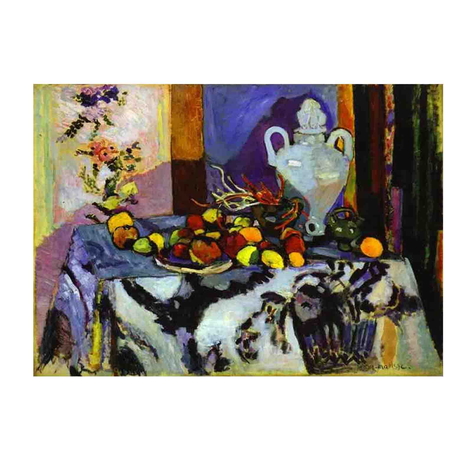 Henri Matisse Fauvism Still Life Fauvism Canvas Wall Art Henri