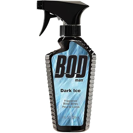 Amazon.com: BOD Man Fragrance Body Spray, Dark Ice, 8 Fluid Ounce ...