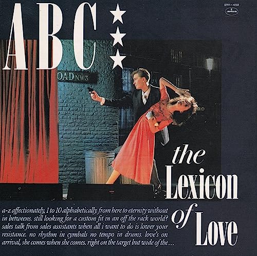 ABC - The Lexicon Of Love - Miniature Poster With Black Card Frame ...
