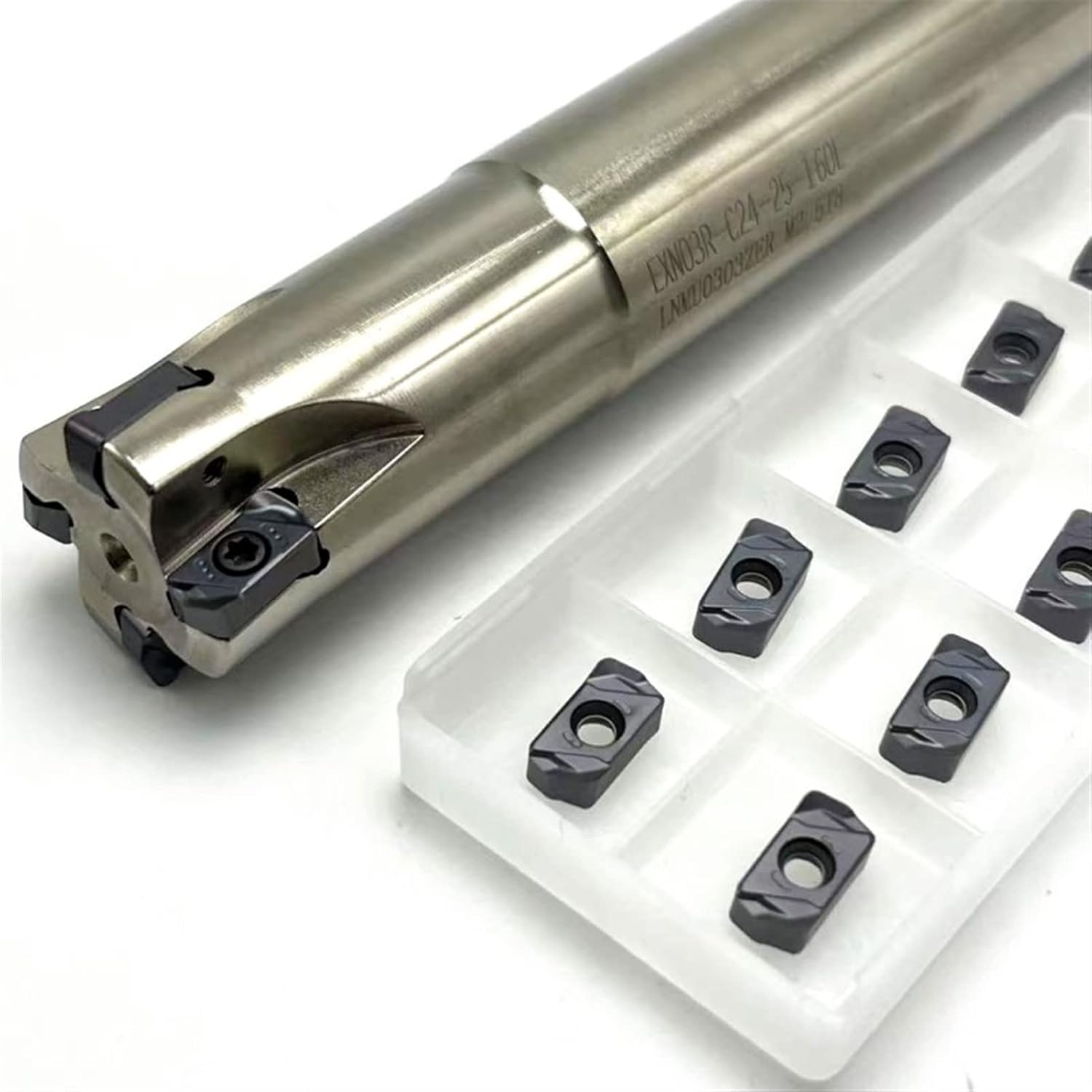 HSS CNC milling cutter bar EXN03R plane milling machine alloy cutter ...