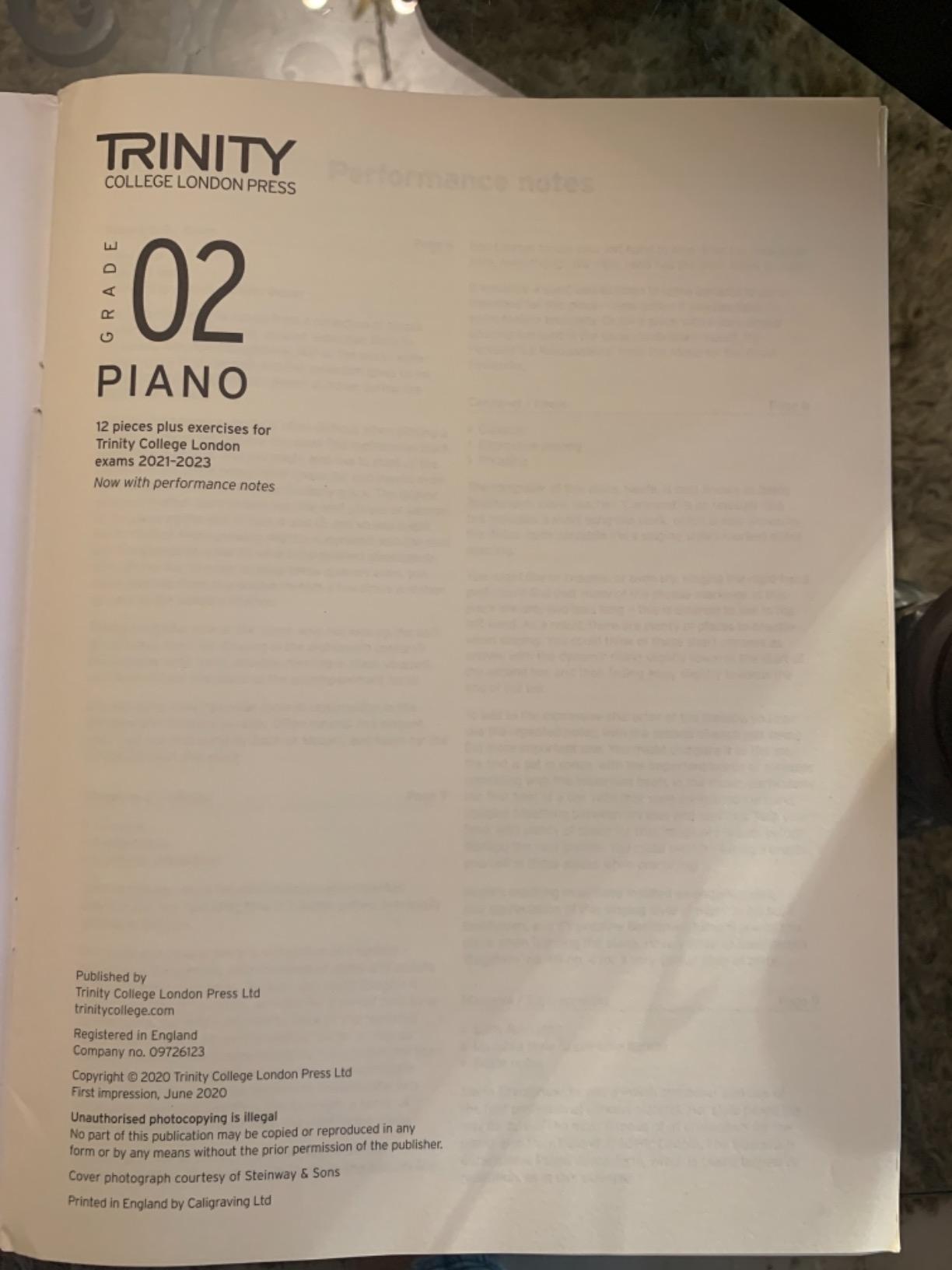 Buy Trinity College London Piano Exam Pieces Plus Exercises 2021-2023 ...