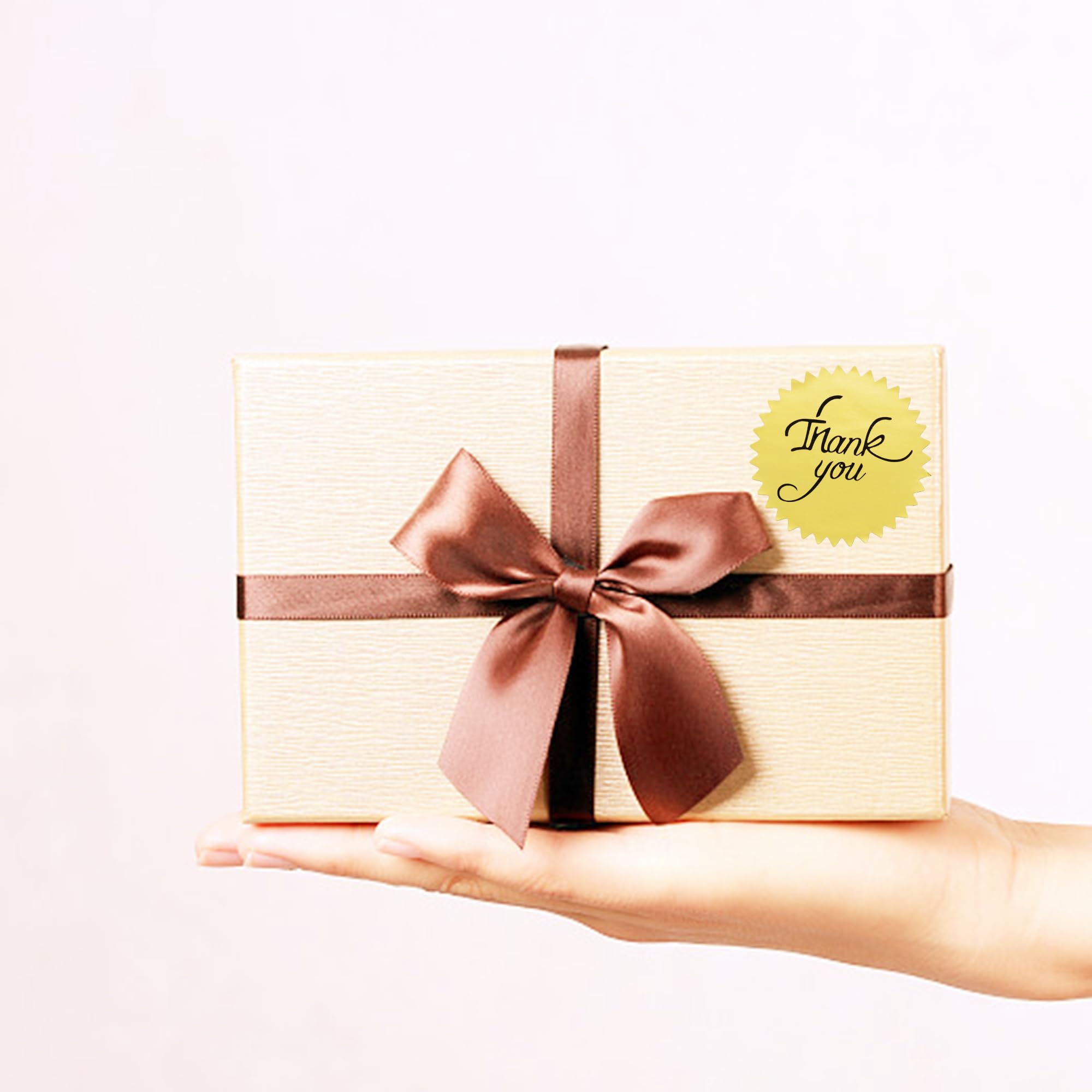 Snapklik.com : Hybsk 2 Inch Thank You Gold Certificate Wafer Seals ...