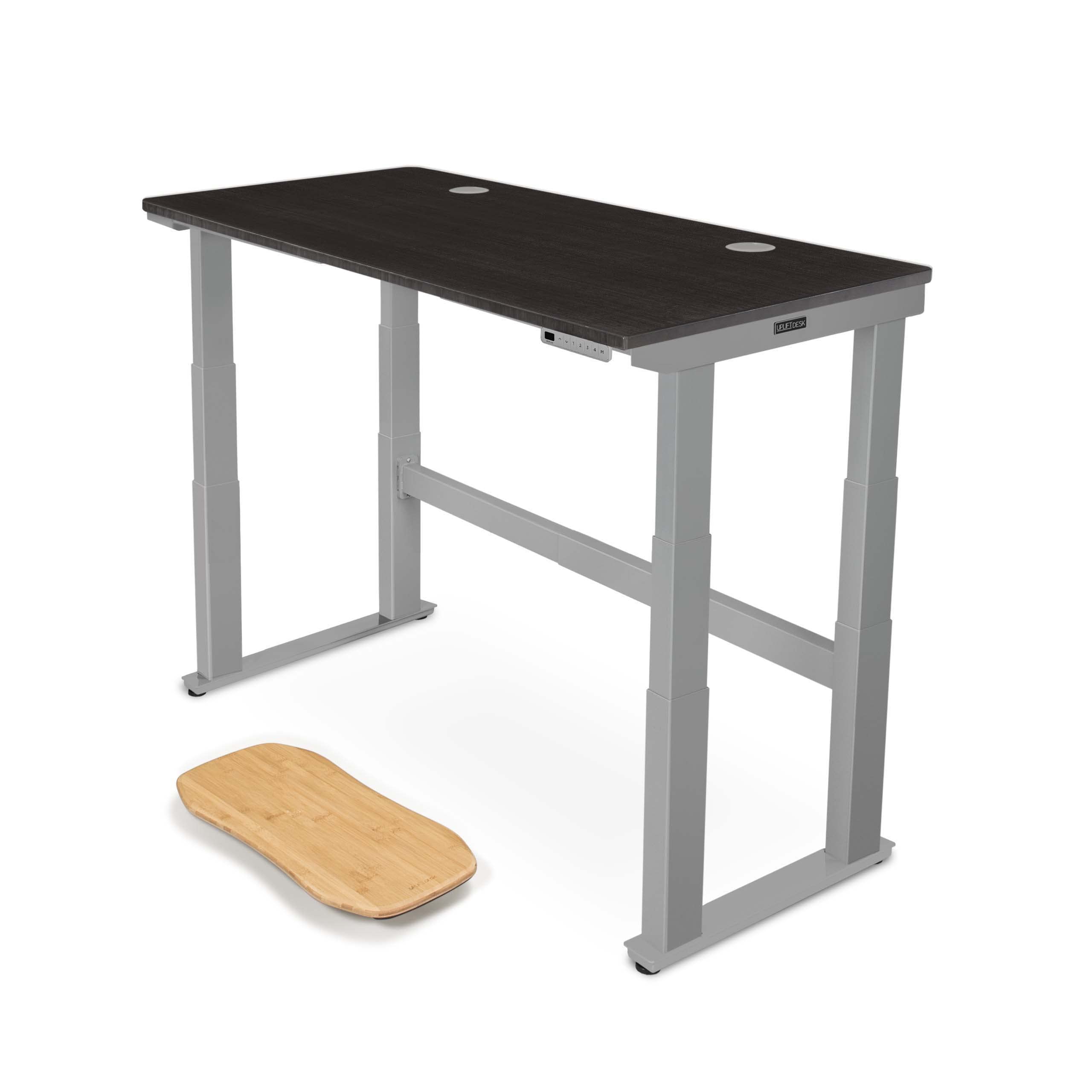 Amazon.com: Uplift Black Bamboo (60 x 30 inch) Electric Standing Desk ...