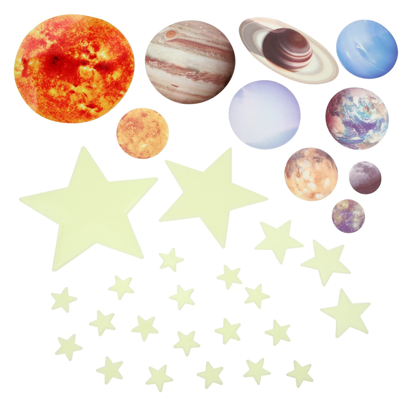 3d Stars And Planets