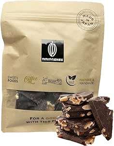 Amazon | 割れチョコ[ミックスナッツ] 【2袋】 360g(180g×2袋) 高級クーベルチュール 小分けハイビターチョコ | カカオのones | チョコレート 通販