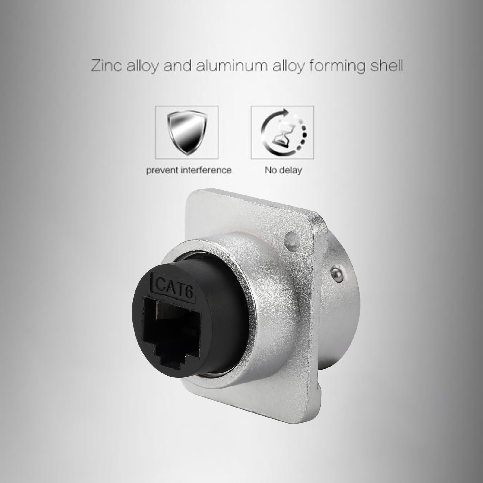 Snapklik.com : ANMBEST 2PCS Shielded RJ45 CAT6 Ethernet Connector ...