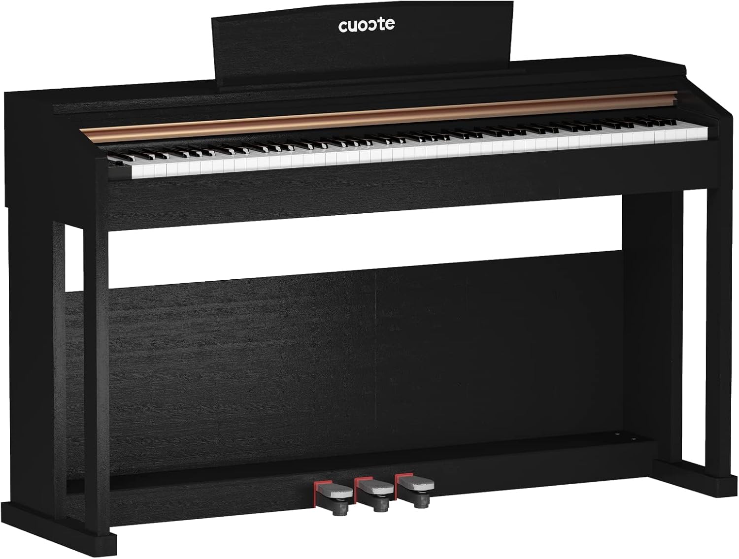 Amazon.com: Pipleo Digital Piano 88 Key Weighted Keyboard Piano, Full ...