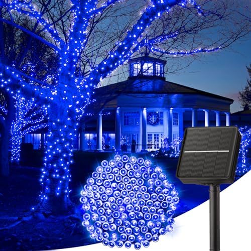 Minetom Solar String Lights Outdoor, 40FT 100 LED String Lights Solar ...