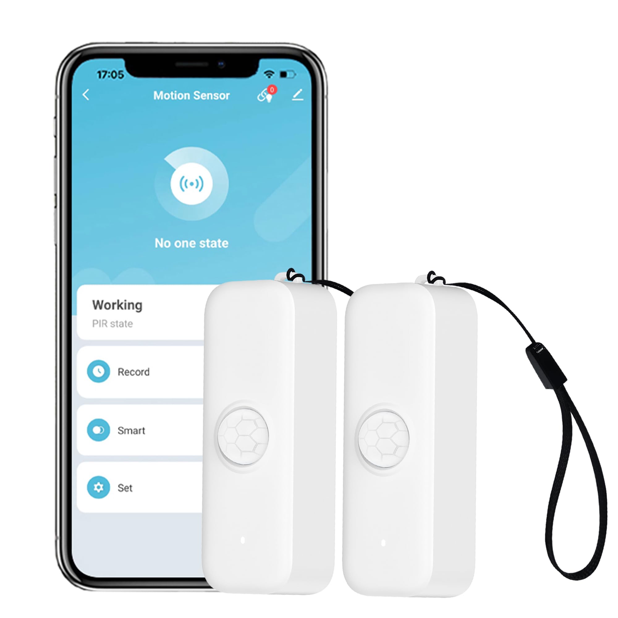 Amazon.com: WiFi Smart Motion Sensor: Wireless PIR Motion Detector for ...