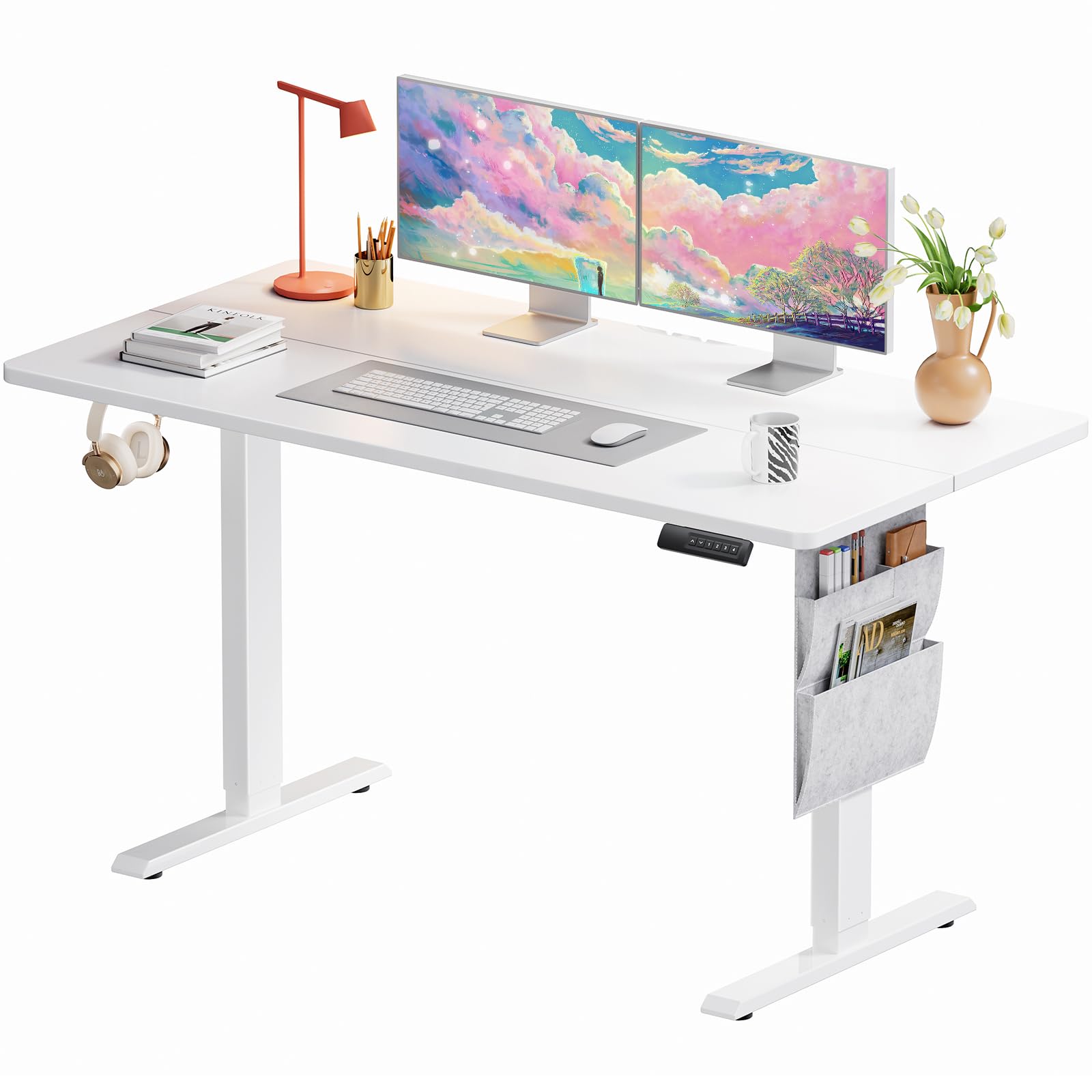 Amazon.com: Marsail Standing Desks Adjustable Height Home Office Desks ...