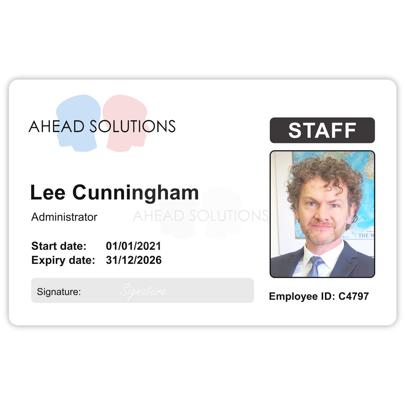 Custom Printed ID Cards, PVC Card Printing, Employee Photo ID Cards ...