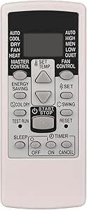 Amazon.com: AR-RCD1C Replaced Remote Control fit for Fujitsu A/C Unit ...
