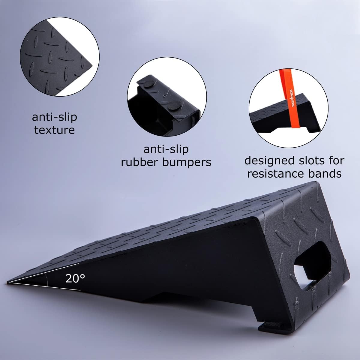 Buy Usmack Squat Wedge, Squat Ramp, Slant Board for Squats, Heavy-Duty ...