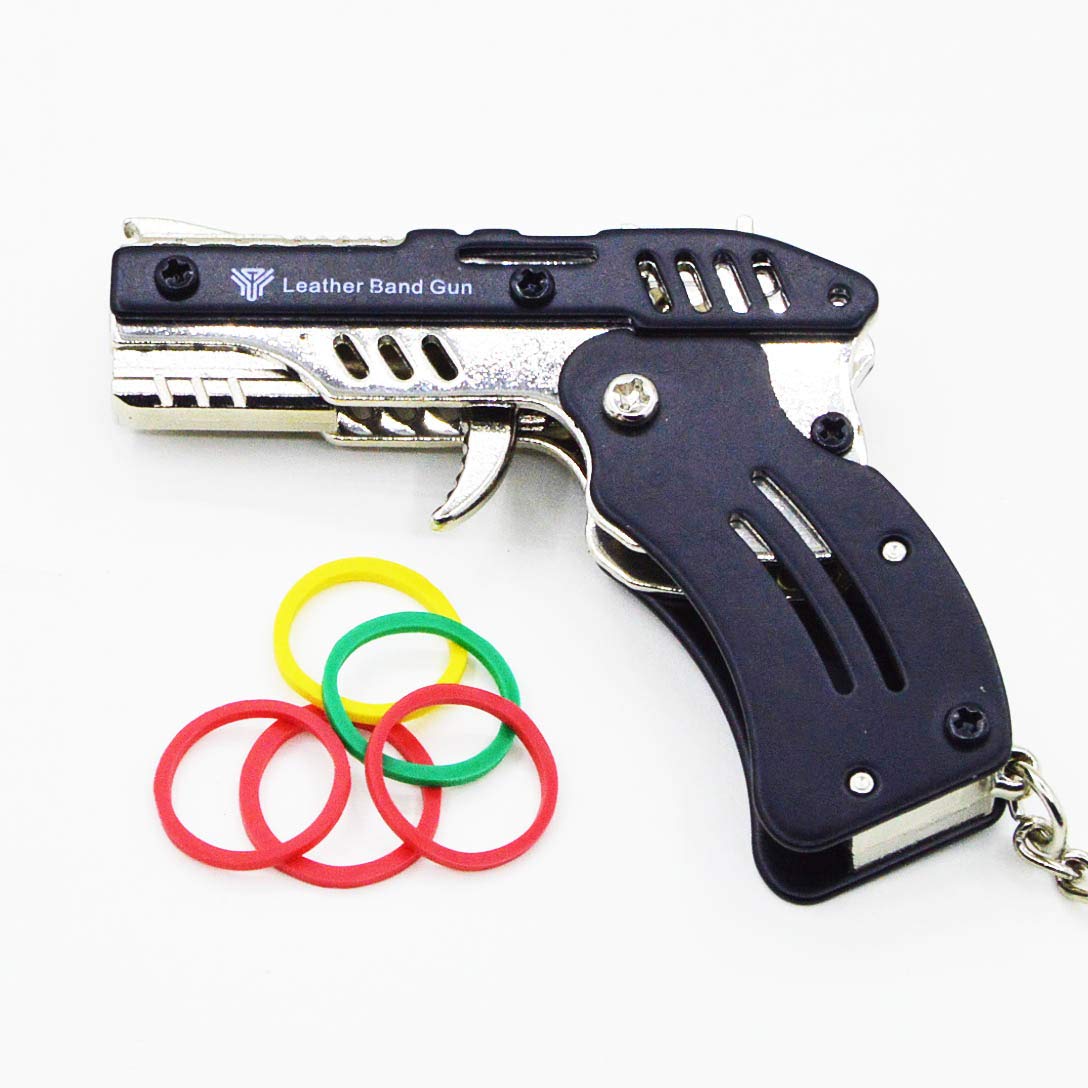 Buy SUNNYHILL Rubber Band Gun New Generation Upgrade Mini Metal ...