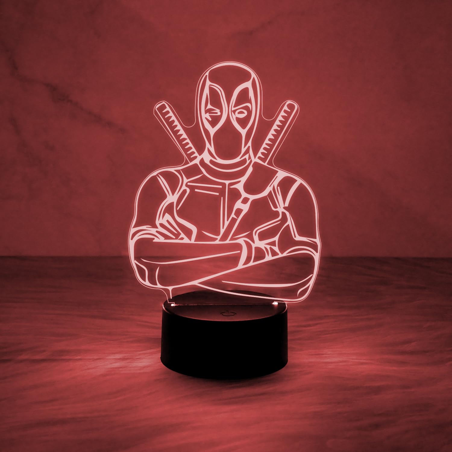 Buy Gift Me Bazar 3D Illusion Marvel Hero Deadpool852 Acrylic Desk ...