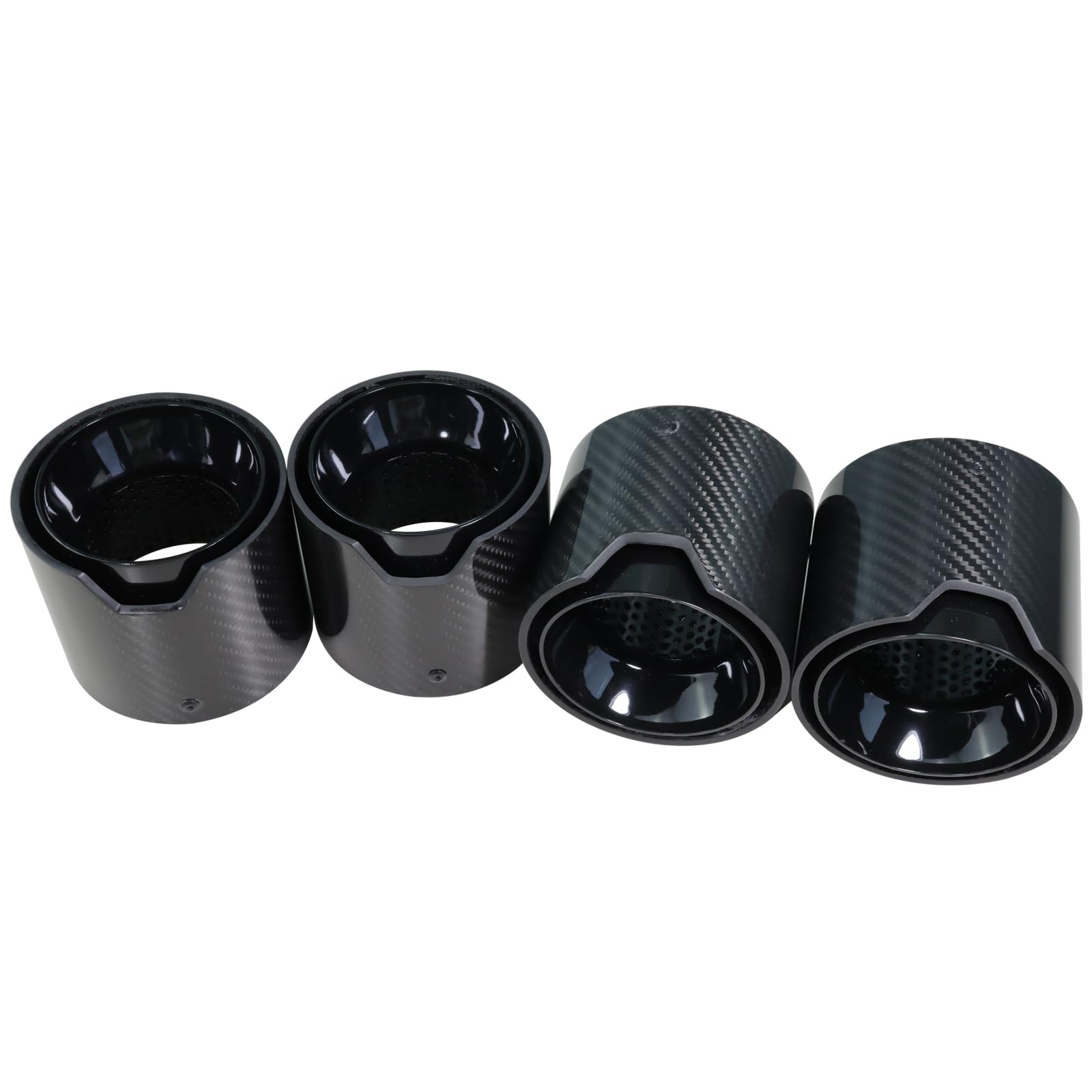 Amazon.com: 4Pcs Exhaust Tips for BMW M3 G80 M4 G82 G83 2020+ Gloss ...