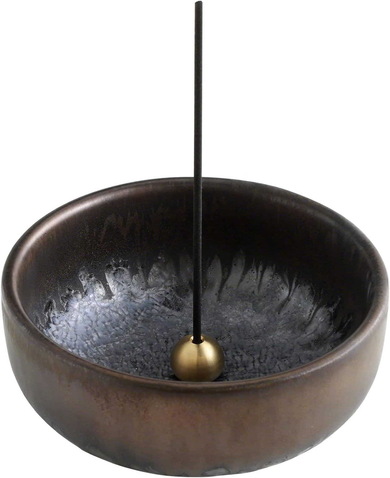 Amazon.com: Asayu Japan Incense Burner Kit with Grey Incense Ash (50 g ...