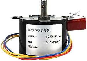 PLPFUDVDZZ 220V AC Synchronous Gear Motor 50KTYZ 50-KTYZ 6-10W Permanent Magnet Synchronous Gear ...