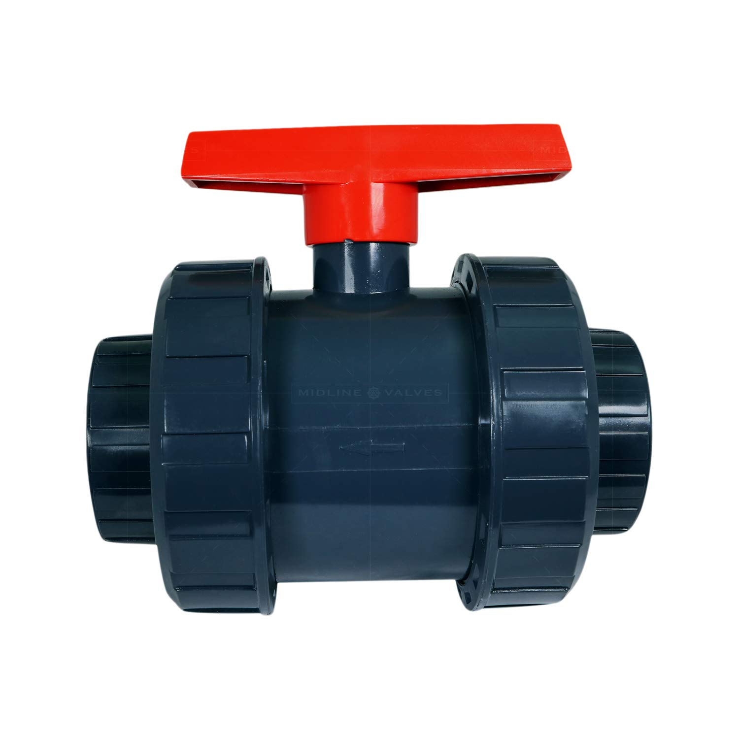 Snapklik.com : Midline Valve Heavy Duty PVC True Union Ball Valve Pink ...