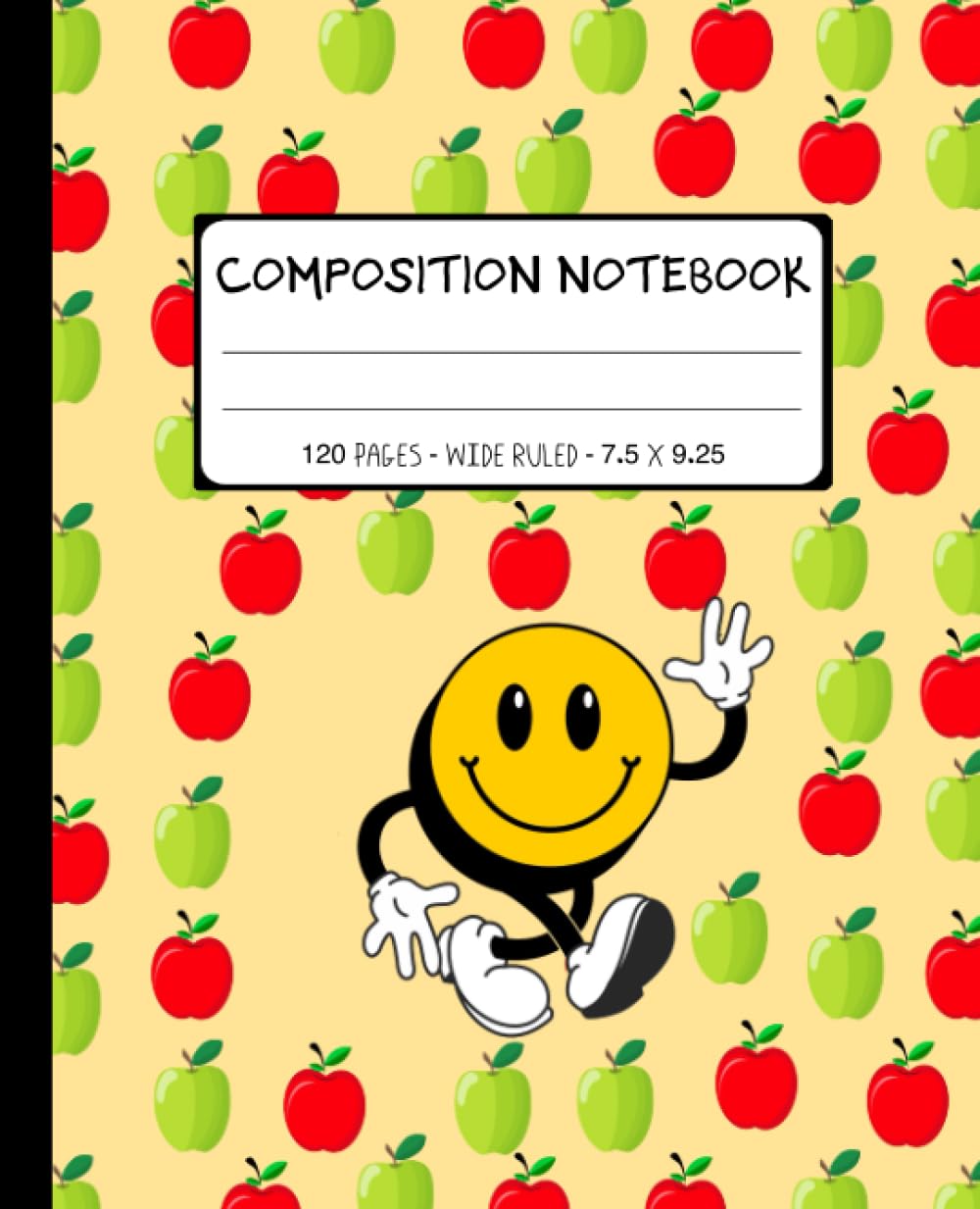 Amazon.com: Preppy Notebook: Happy Apples Aesthetic – Composition ...