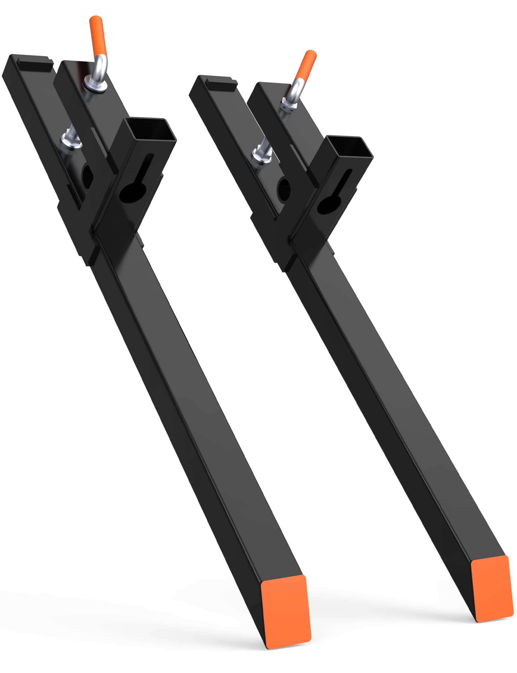 Amazon.com: KYBOLT [2000 lbs] 43" Heavy Duty Clamp-on Pallet Forks for ...