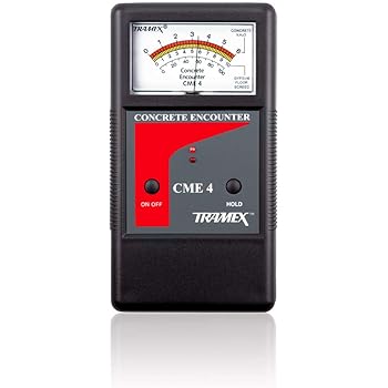 Tramex CME4 Concrete Encounter Moisture Meter: Amazon.ca: Industrial & Scientific