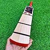 Kwesports Bandook bat 4 Scoop 2 Hole Kashmir Willow Hard Tennis Bat ...