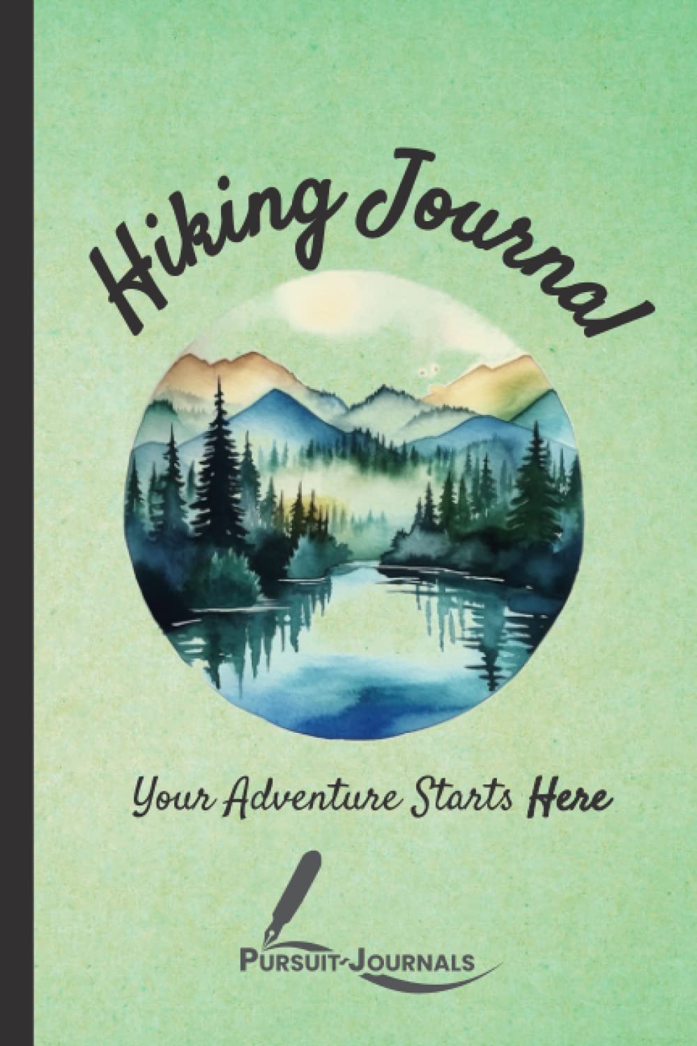 Pursuit Journals | Hiking Logbook & Journal: 6" x 9" Travel Size, Trail ...