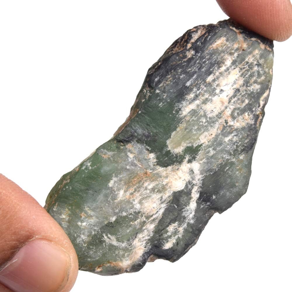 Serpentina en bruto sin tratar de 96.50 Ct. Cristal curativo ...