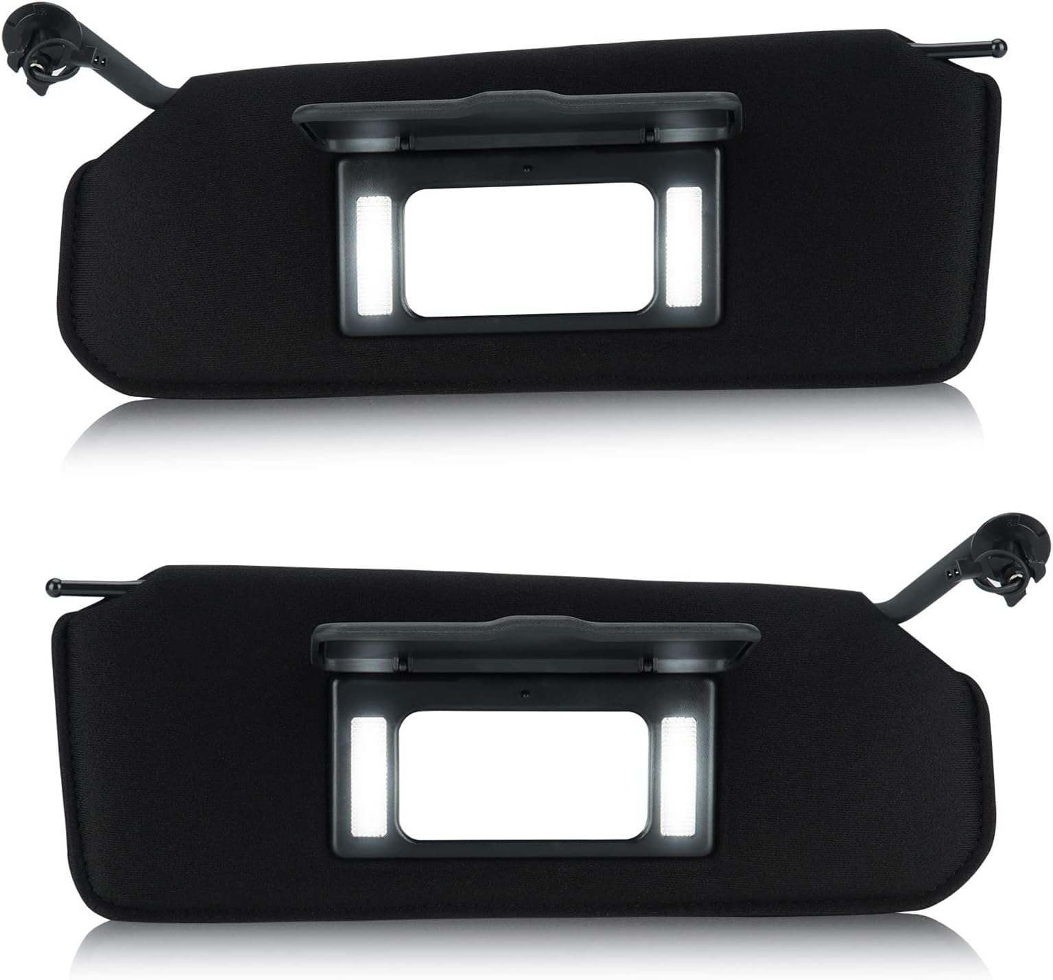Amazon.com: Sun Visors Sunshades W/Vanity Mirror & LED Light for 1984 ...