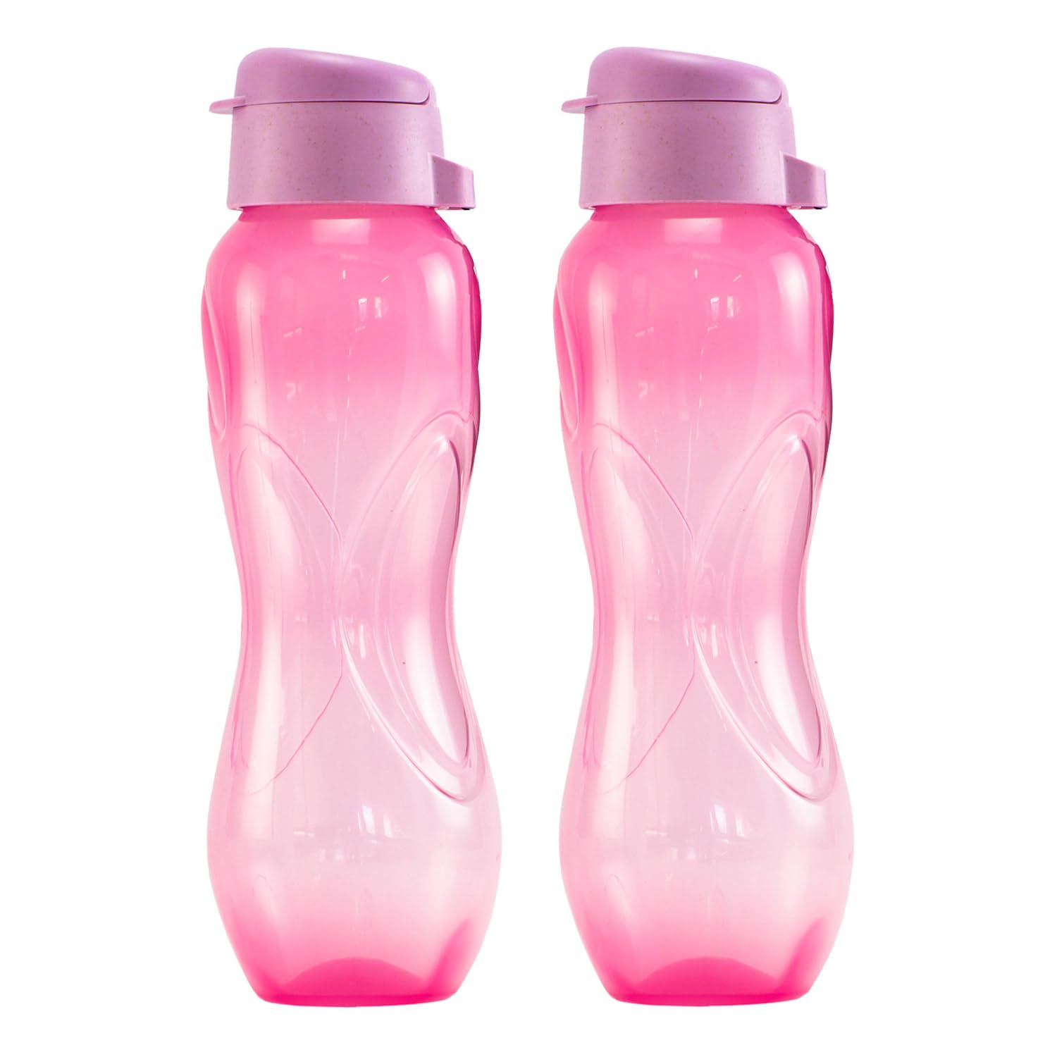 Guateplast - Set de 2 Botellas para Agua de 1 Litro| Botella Deportiva ...