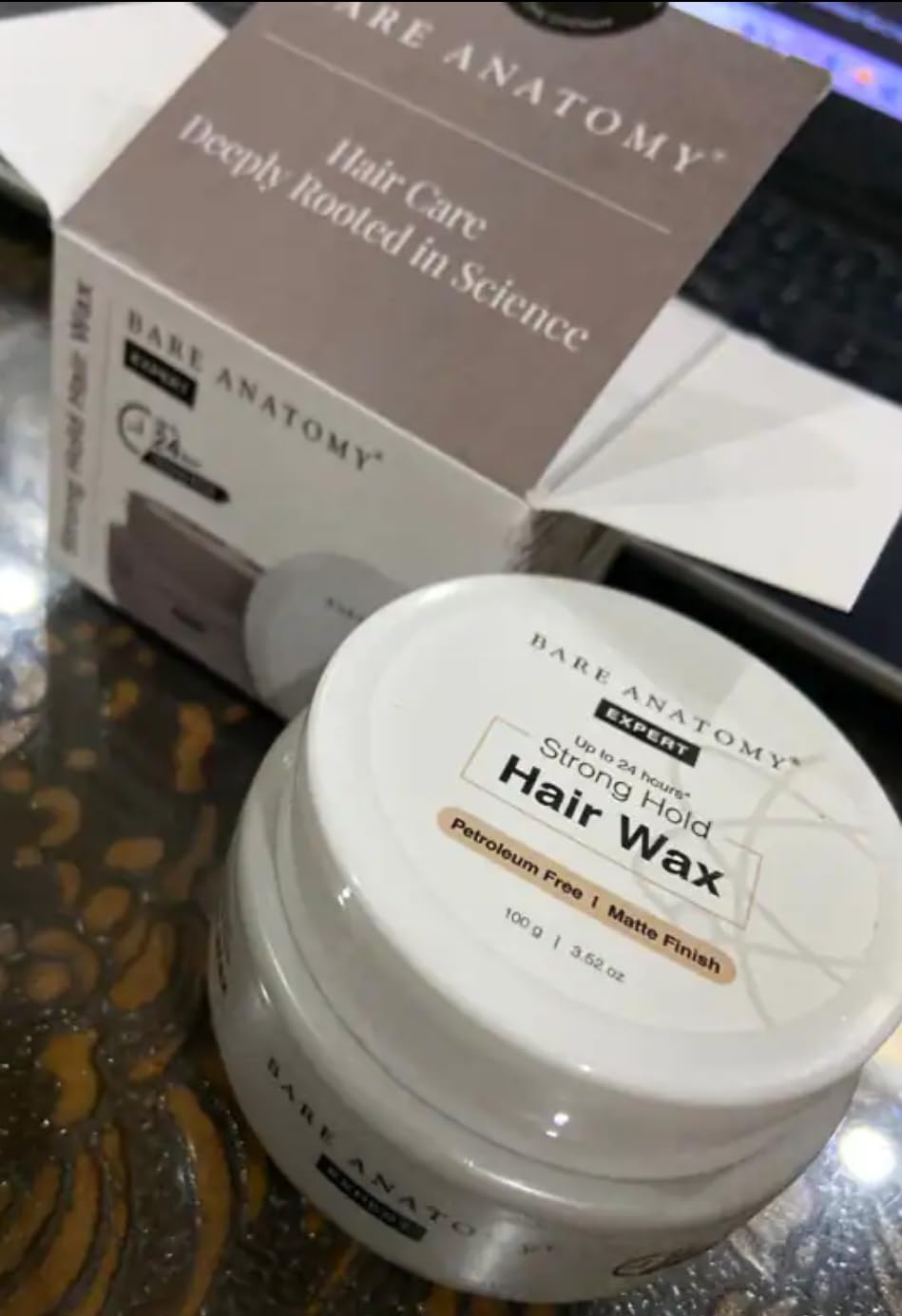 Bare Anatomy Expert 24 Hours Strong Hold Hair Wax For Men