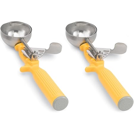 Amazon.com: Vollrath 47144 Round Stainless Steel Dishers, Set of 2 ...
