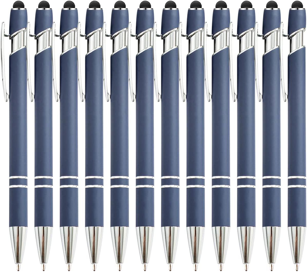 Amazon.com : Zonon 38 Pieces Rubberized Ballpoint Pen with Stylus Tip ...