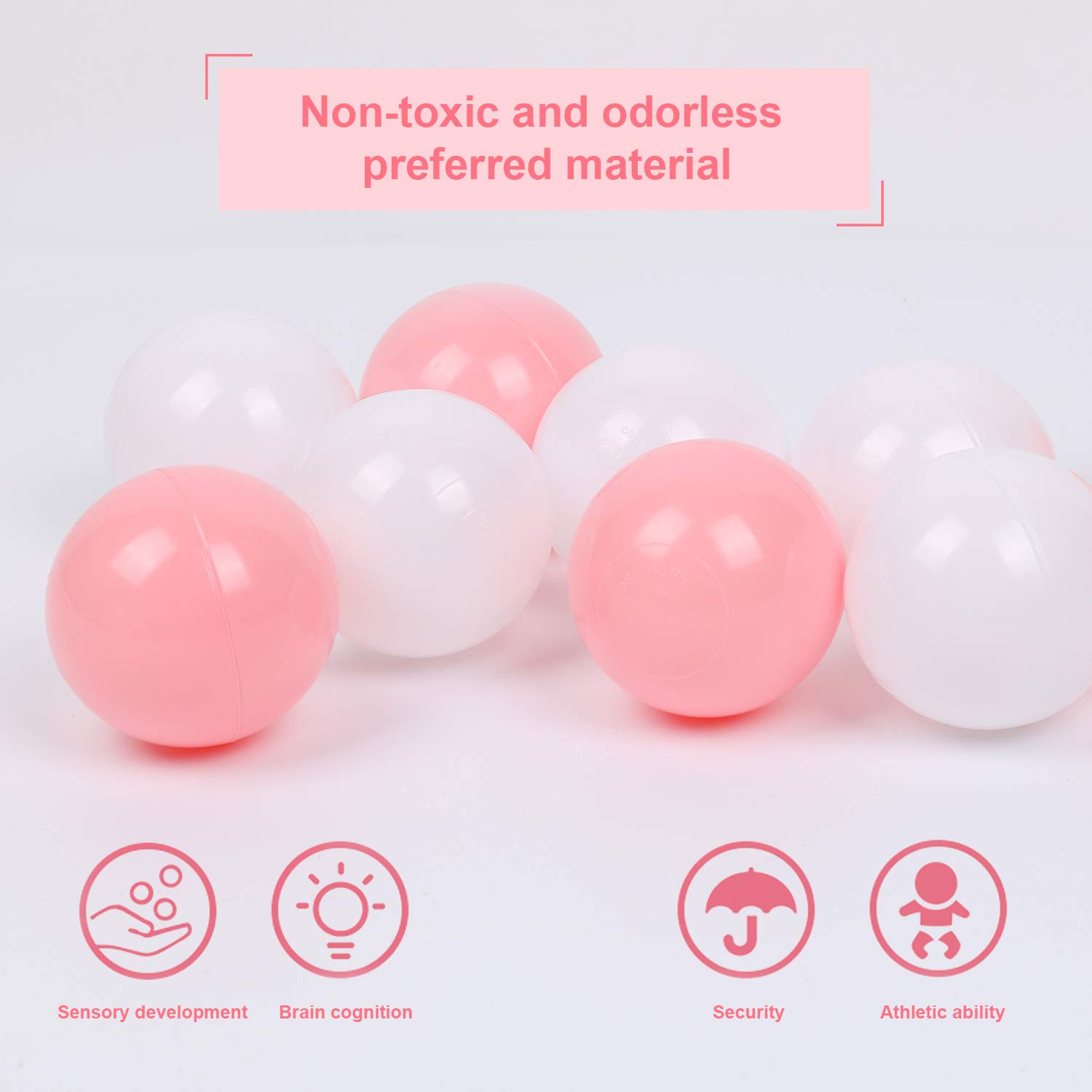 Snapklik.com : TRENDBOX 100 Pcs Colorful Ball Pit Balls Ocean Balls For ...