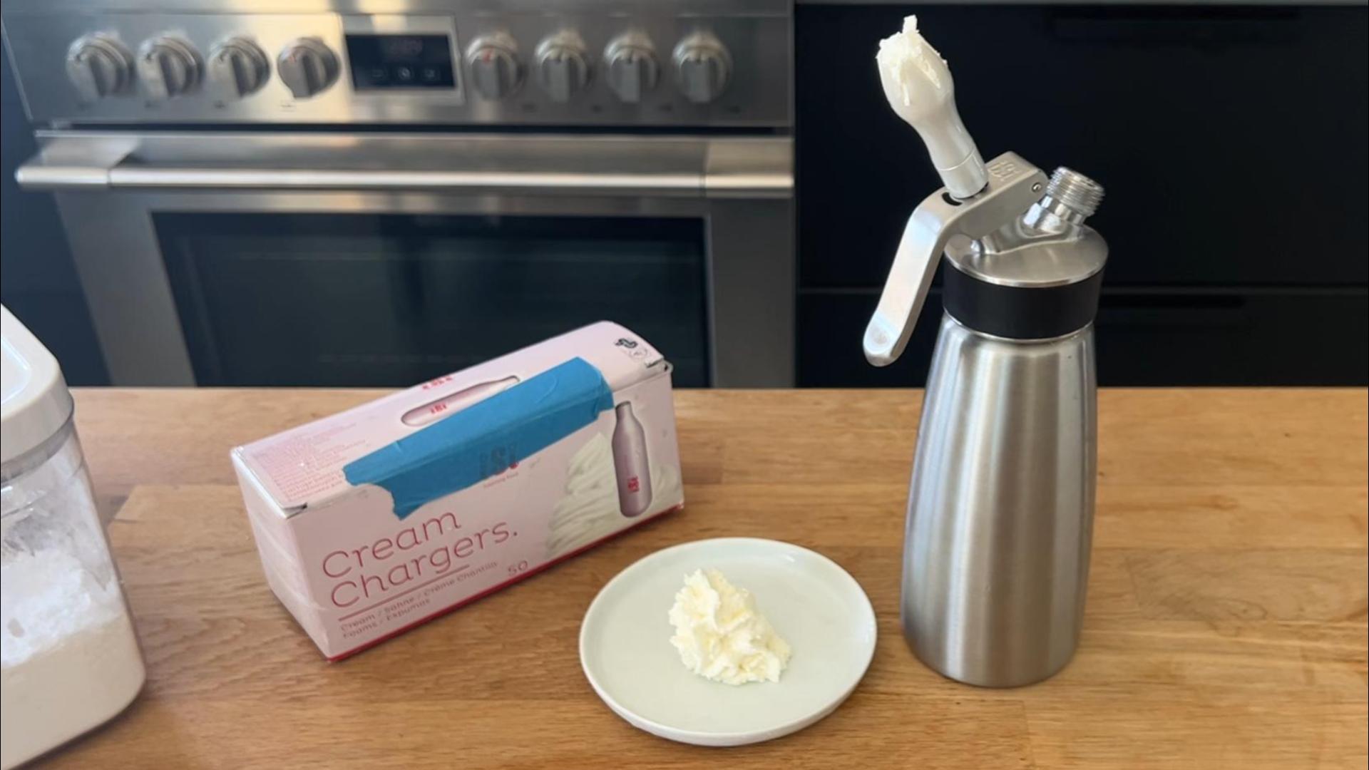 Watch See a Demo & Assembly of the iSi Whipped Cream Dispenser on ...