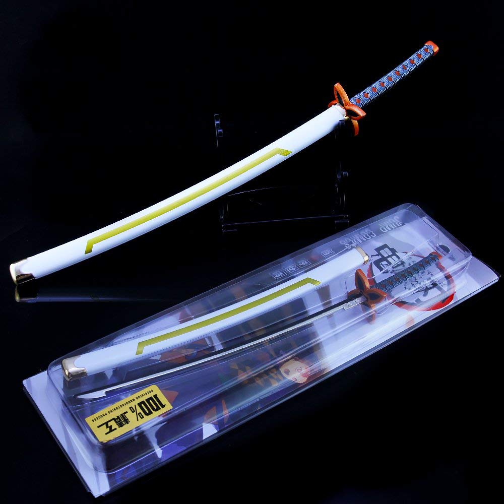 LONGHE Demon Slayer: Kimetsu no Yaiba Kochou Shinobu Sword Weapon Metal ...