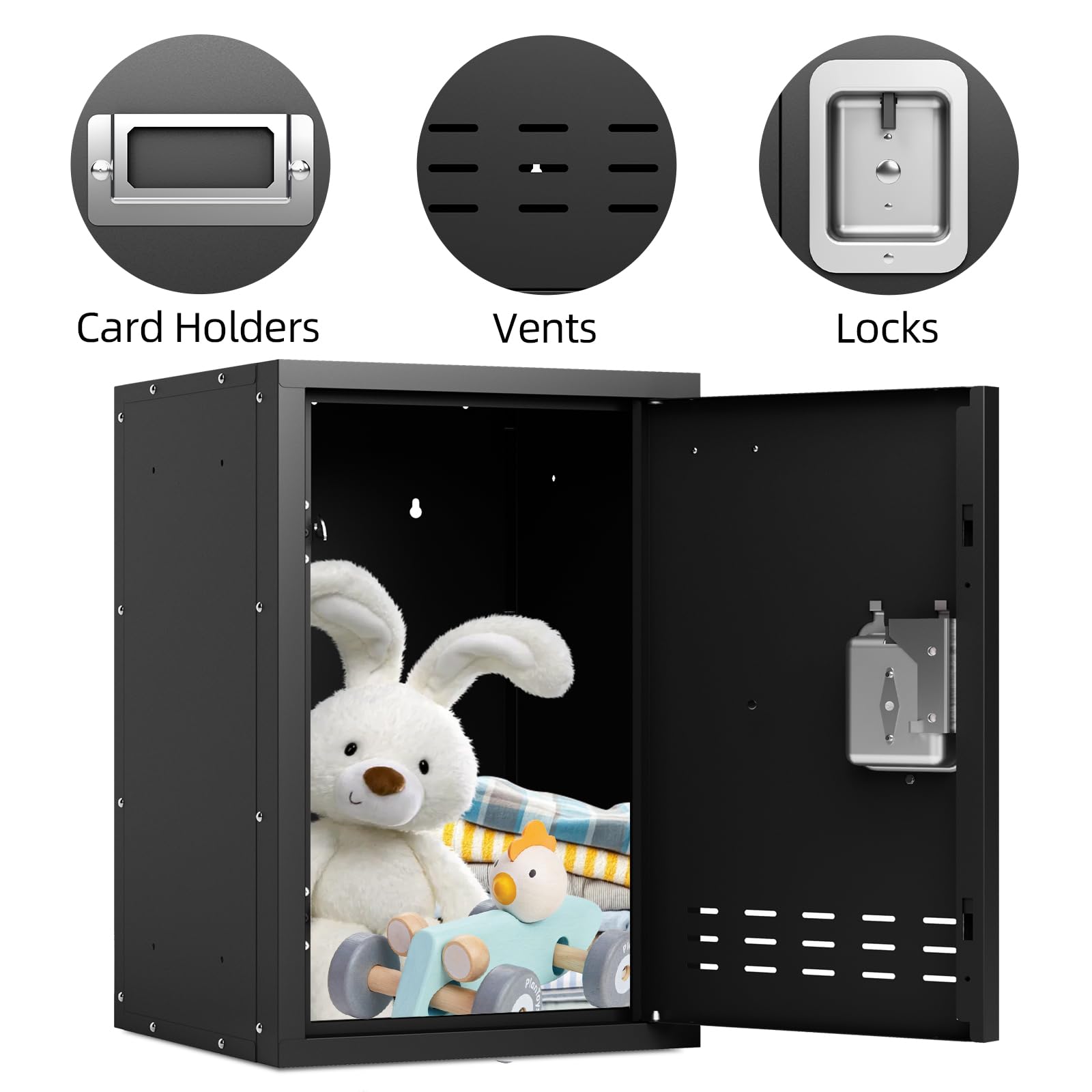 Snapklik.com : KAER Metal Locker, Lockers, Storage Locker, Lockable ...