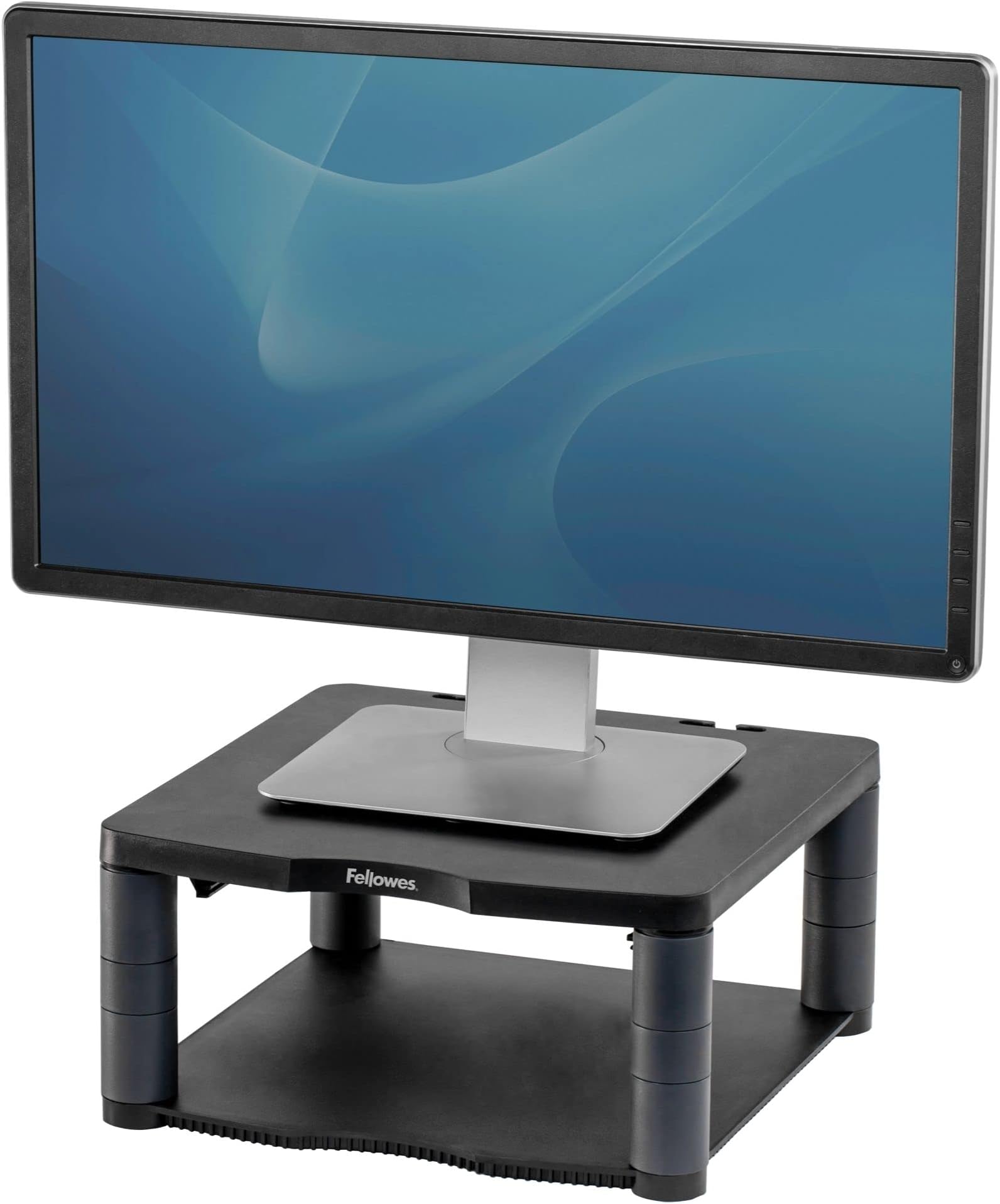 Fellowes Premium Height Adjustable Monitor Stand , Black : Amazon.co.uk ...