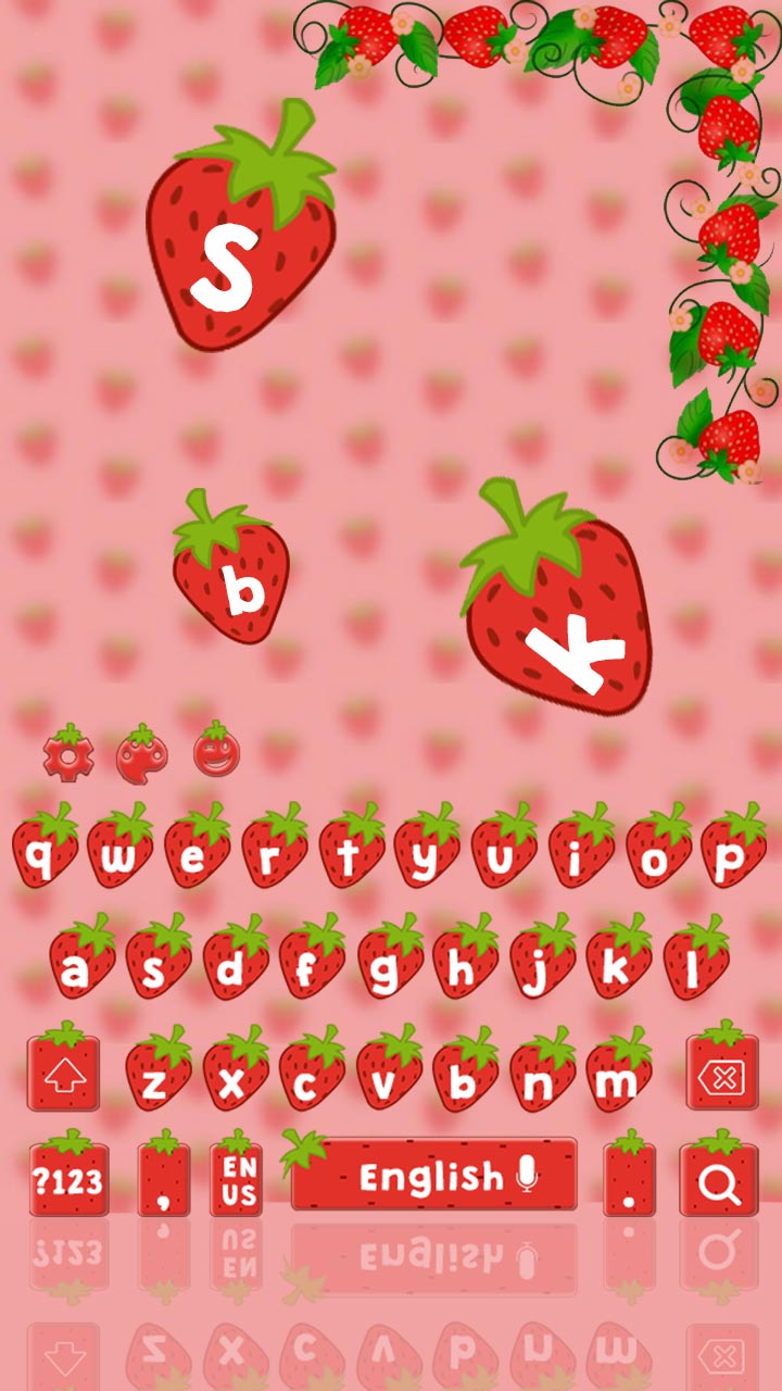 Red Strawberry Keyboard - App on Amazon Appstore