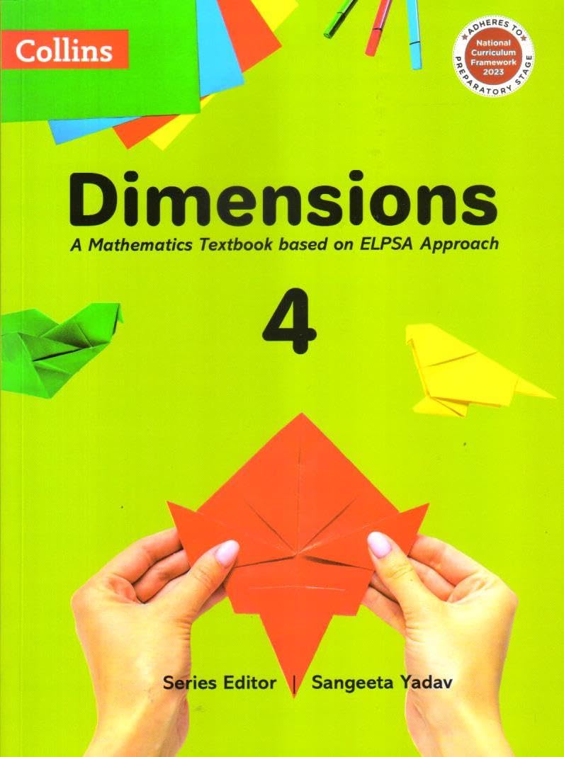 Collins Dimensions Mathematics Textbook 4 : Amazon.in: Books