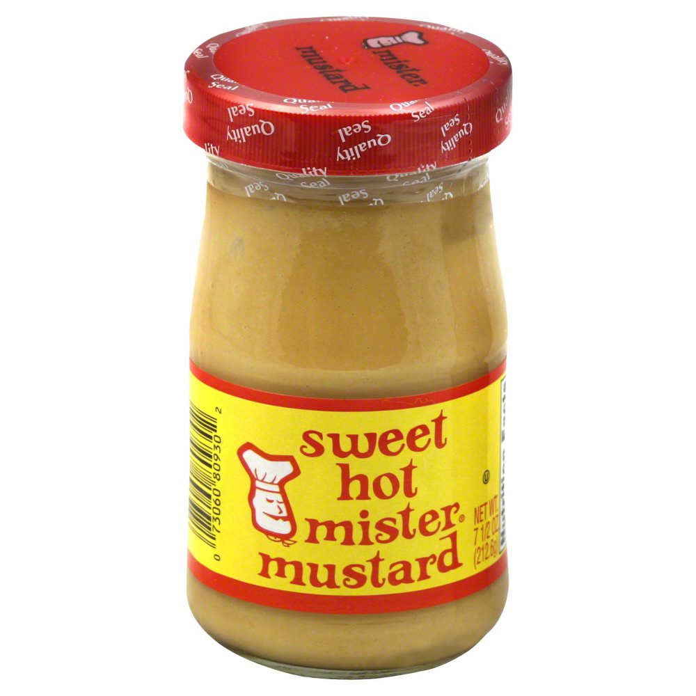 Amazon.com : Sweet Hot Mister Mustard, 7.5oz (Pack of 6) : Mustard ...