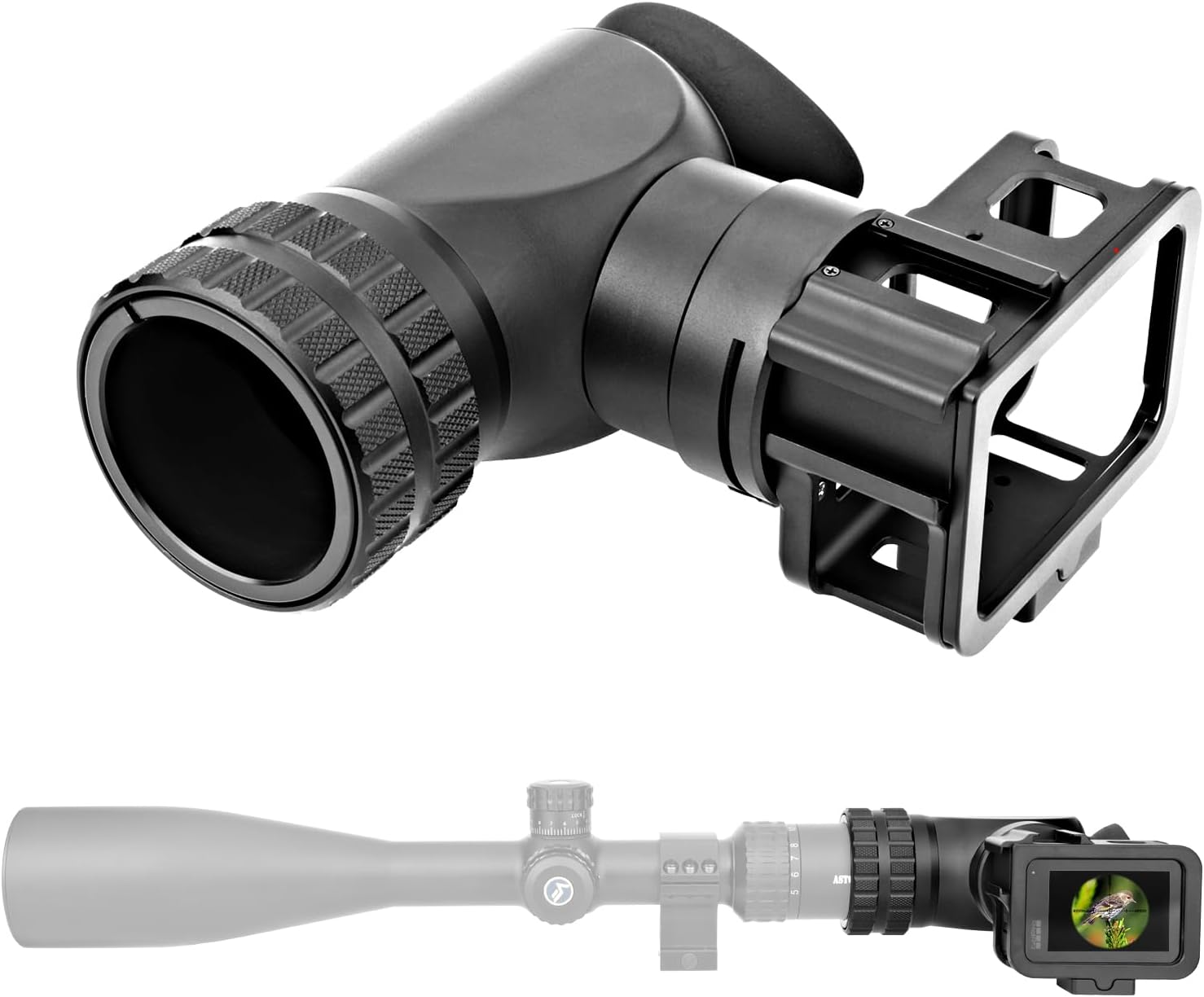Amazon.com : Forevercam Rifle Scope Side GoPro Camera Adapter Bracket ...