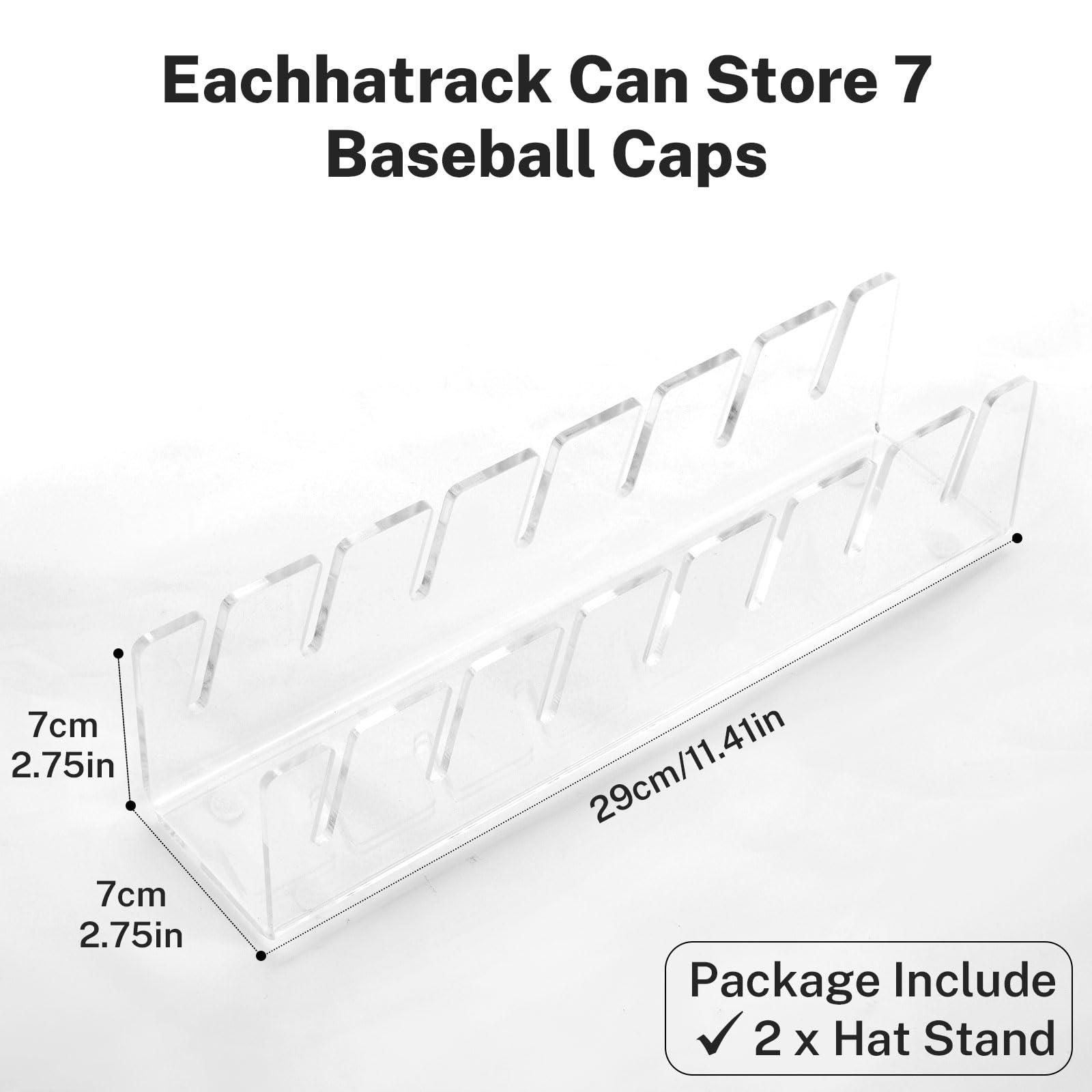 Snapklik.com : Iteshuai 2 Pack Hat Stand For Baseball Caps Display And ...