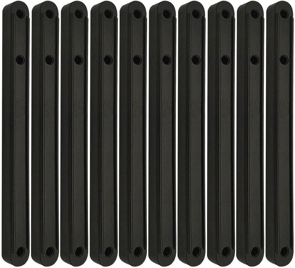 Drawer Runners Replacement, 10Pcs Draw Rail Plastic Drawer Slides Draw ...
