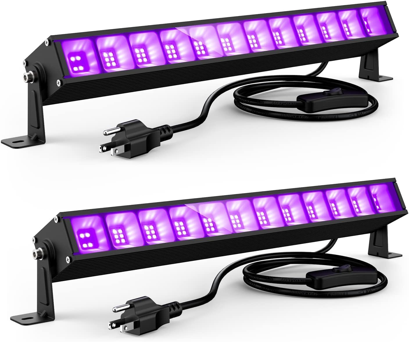 40W LED Black Light Bar ACenz Black Lights for Glow Party Blacklight ...