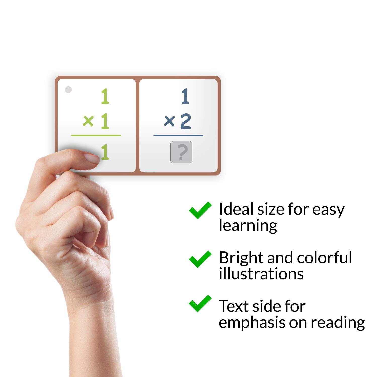 Little Champion Reader Teach 488 Math Fact Flash Cards (Set 10) - 50 ...