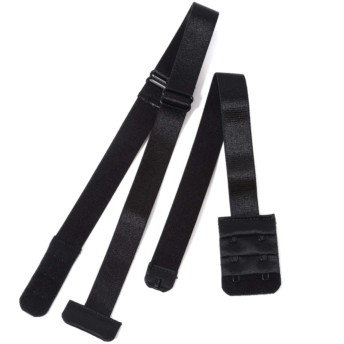 Snapklik.com : Low Back Bra Converter Bra Extender 2 Hook Adjustable ...