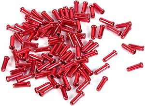 Brake Line, 100PCS 2.5MM Aluminum Alloy Anodized Coloful Bike Bicycle ...