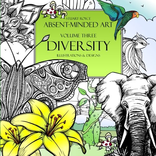 Amazon.com: Diversity: Illustrations & Designs (Absent-minded Art ...